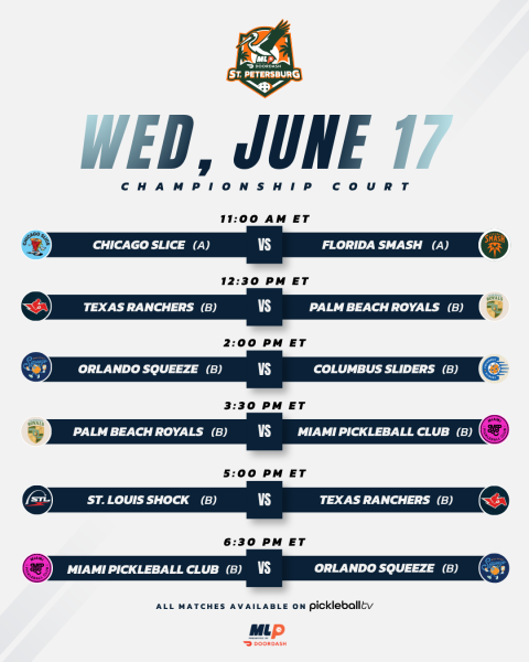 MLP St. Petersburg Pickleball Tournament | Major League Pickleball