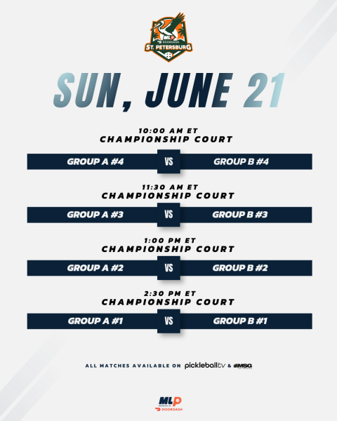 MLP St. Petersburg Pickleball Tournament | Major League Pickleball