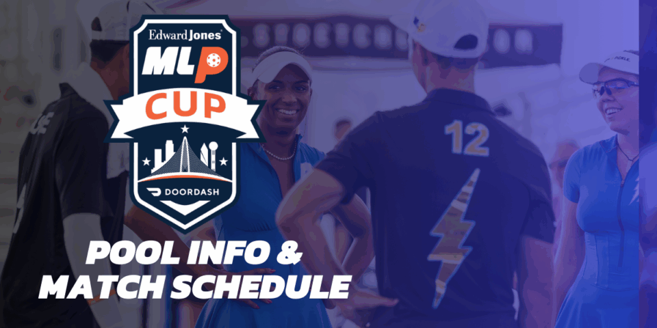"pickleball schedule" - Major League Pickleball